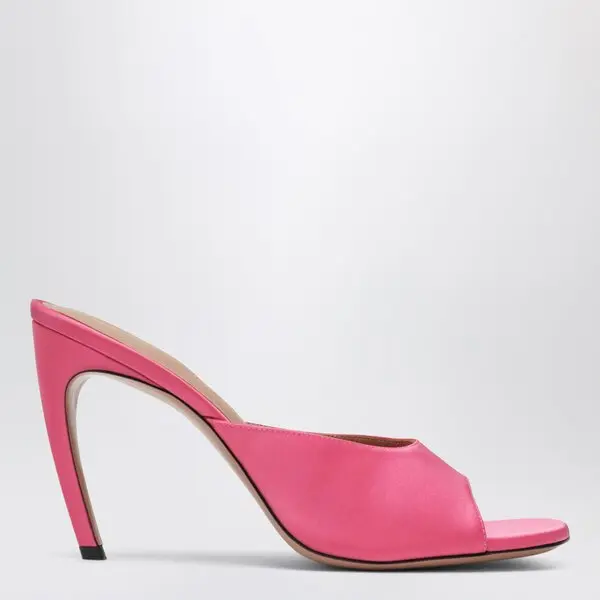 Attico Fuchsia Betta Mules - Pink