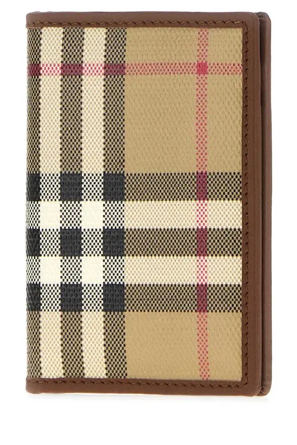Burberry Printed Canvas Card Holder