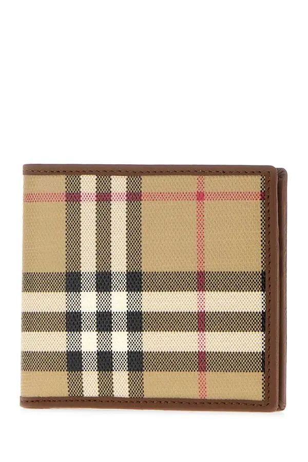 Burberry Printed Canvas Wallet