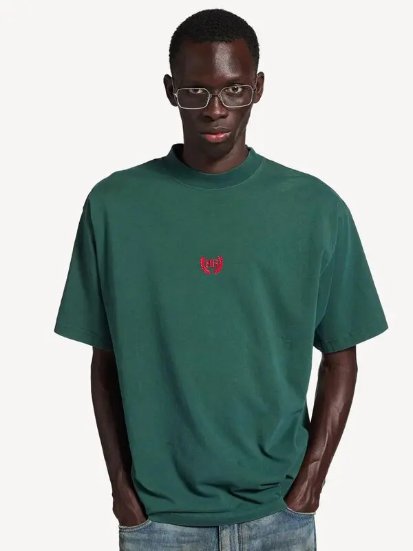 Balenciaga Laurel Medium Fit Jersey Classic T-shirt