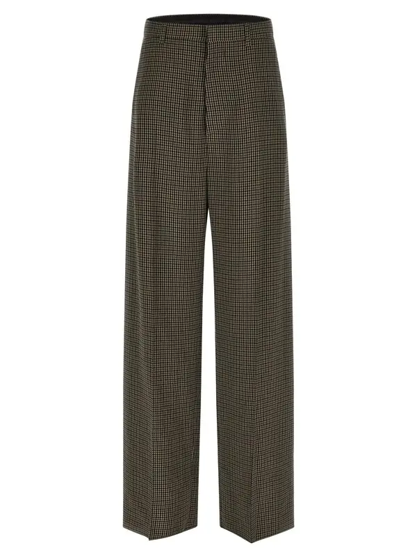 Balenciaga Large Tailored' Pants - Brown