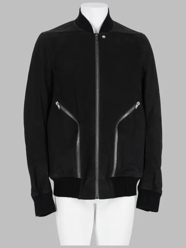 Rick Owens Bomber In Pelle Heizer Flight