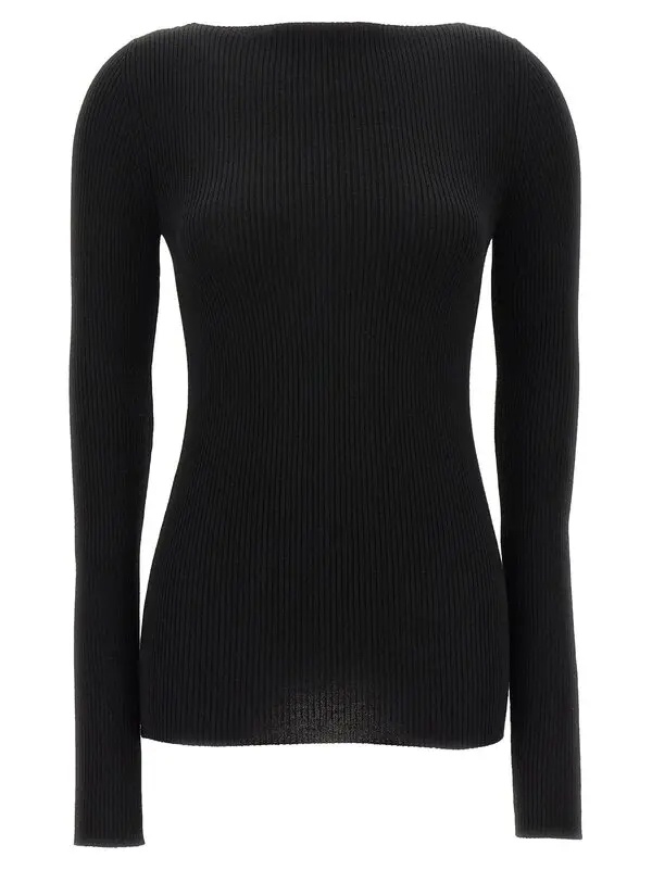 Rick Owens Al Top' Sweater - Black
