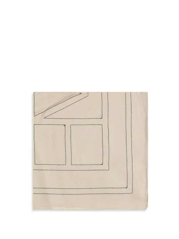 TOTEME Silk Scarf With Embroidery