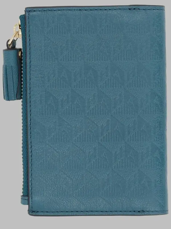 ANYA HINDMARCH Portafoglio Frosted Flakes - Blue