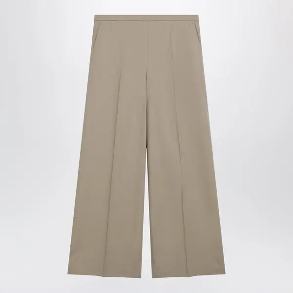 Moncler Cotton Trousers - Cream
