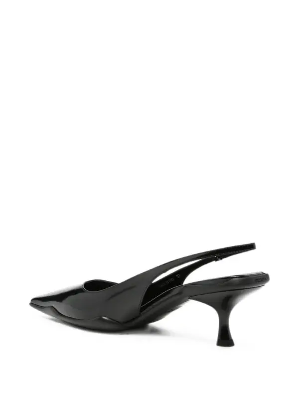 Prada Leather Slingback Pumps - Multicolor