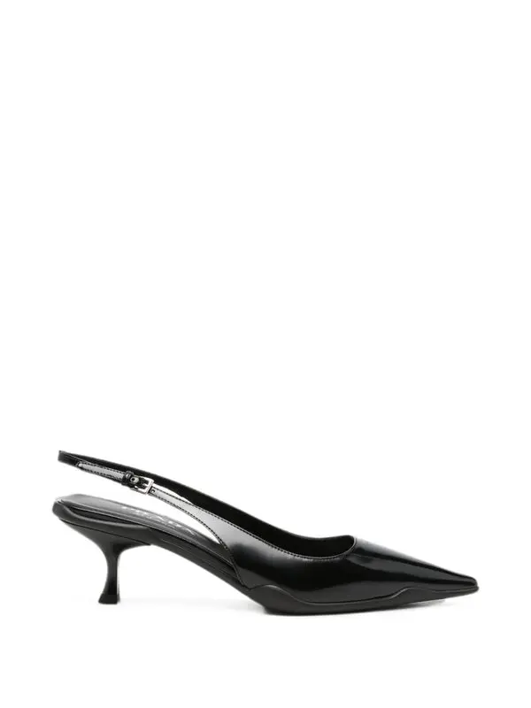 Prada Leather Slingback Pumps - Multicolor