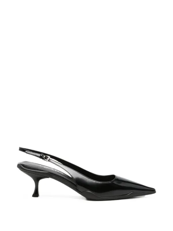 Prada Leather Slingback Pumps - Multicolor