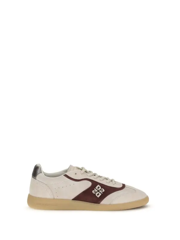 Dsquared2 Leather Sneakers - Cream