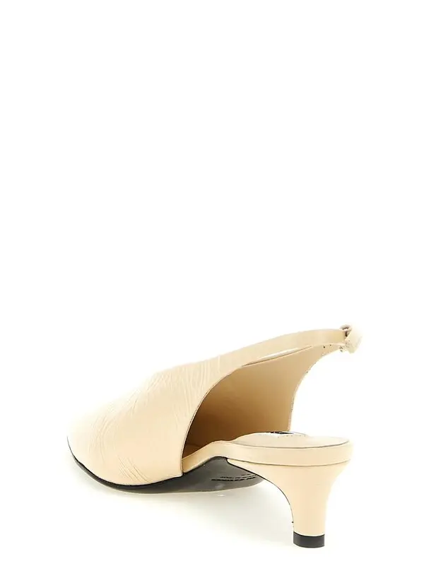 JIL SANDER Leather Slingback