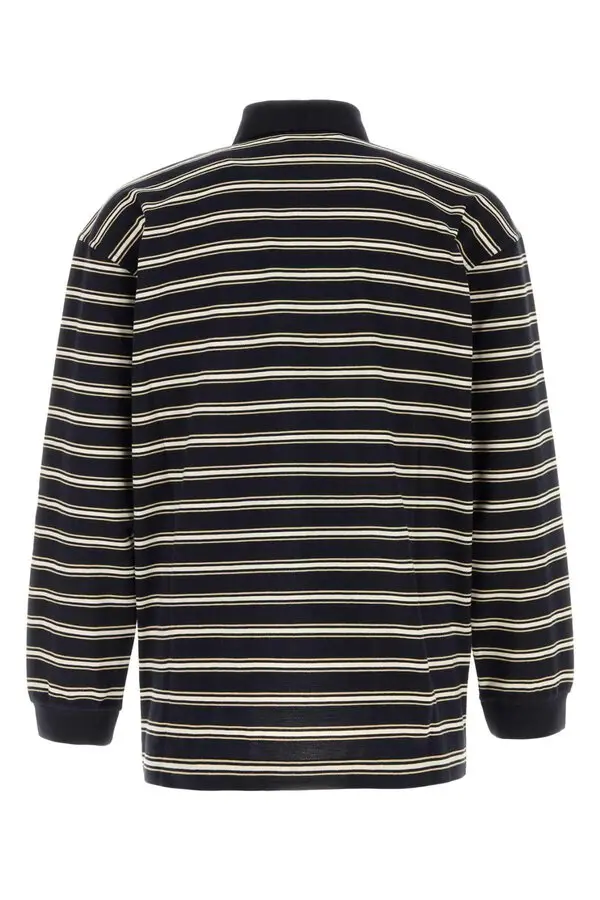 Bottega Veneta Embroidered Piquet Oversize Polo Shirt - Multicolor