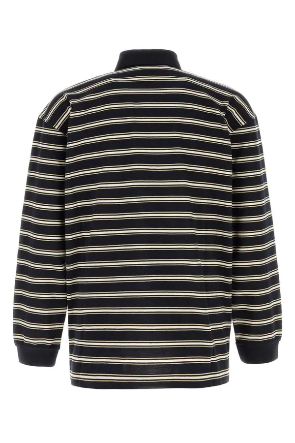 Bottega Veneta Embroidered Piquet Oversize Polo Shirt - Multicolor