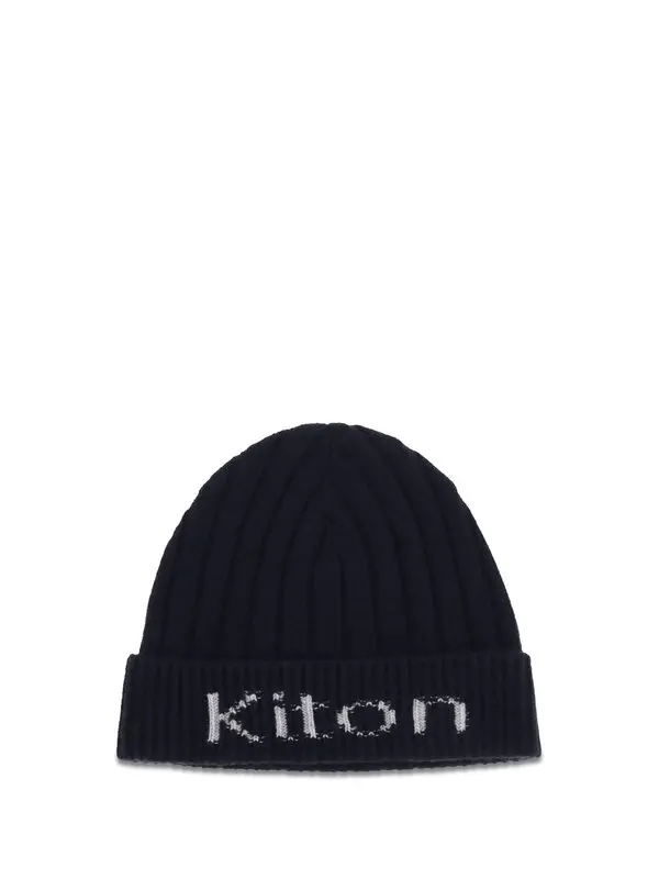 Kiton Wool Beanie Hat