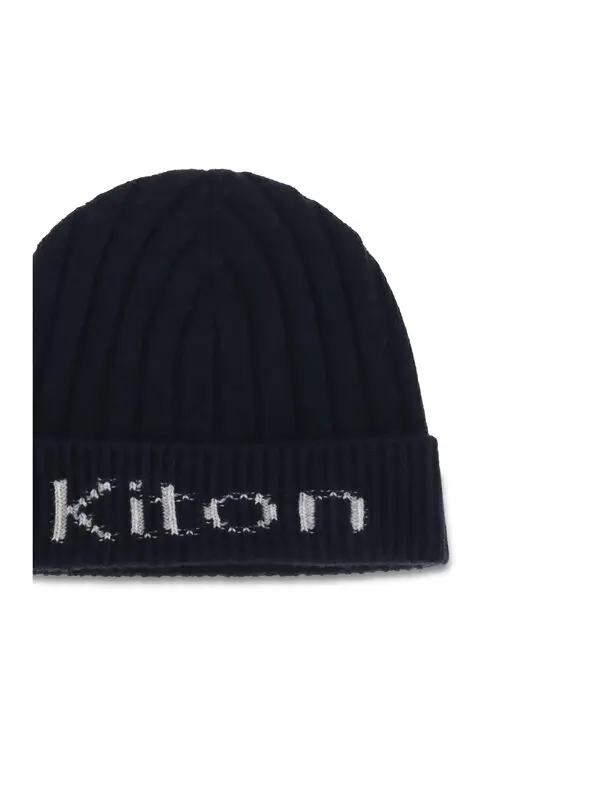 Kiton Wool Beanie Hat