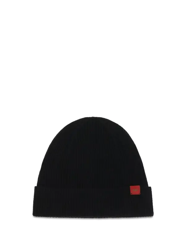 Kiton Beanie Hat - Black