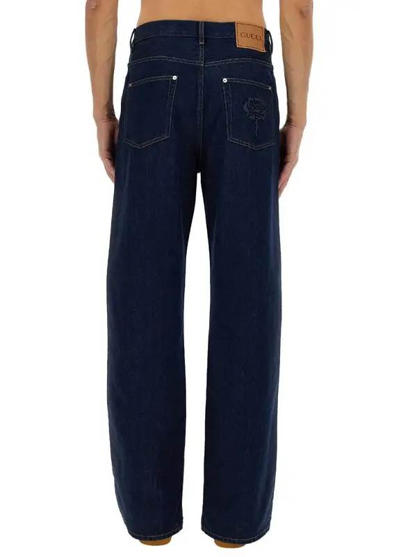Gucci Dark Wash Denim Pants