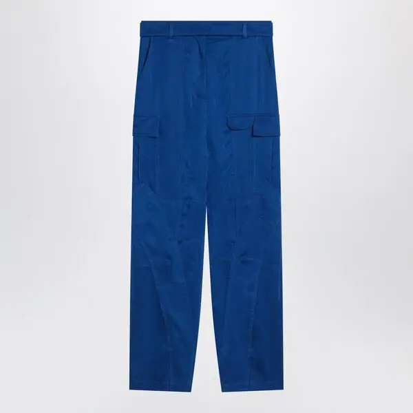 FERRAGAMO Electric Cargo Trousers - Blue