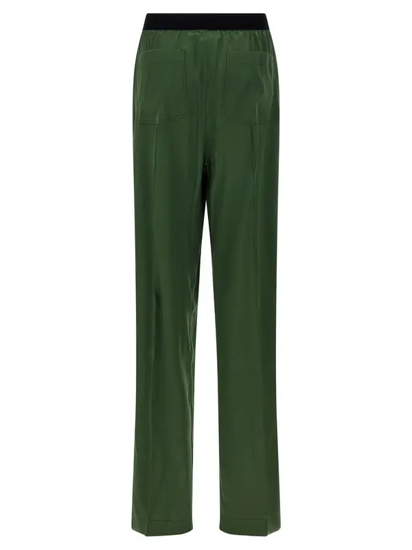 TOM FORD Silk Pants - Green