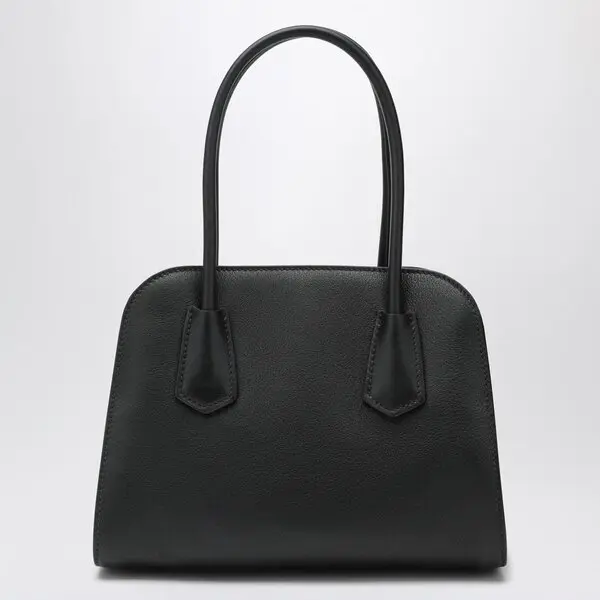 Prada Leather Shopping Bag - Black