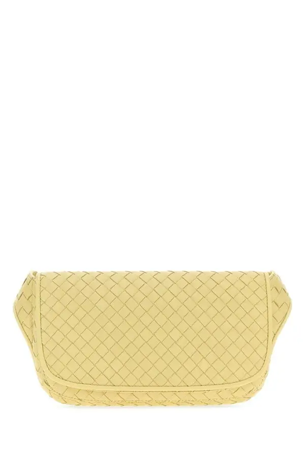 Bottega Veneta Leather Veneto Belt Bag - Yellow