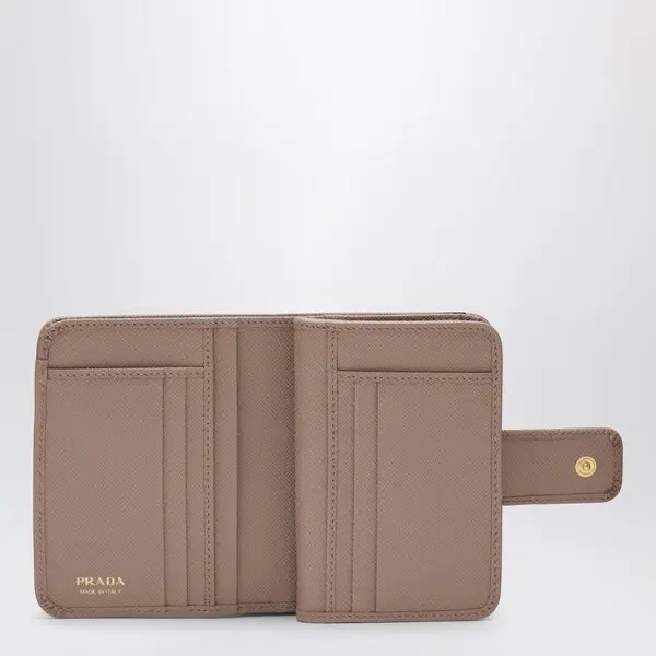 Prada Small Powder- Saffiano Wallet