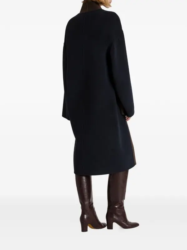 Alberta Ferretti Wool And Cashmere Long Coat