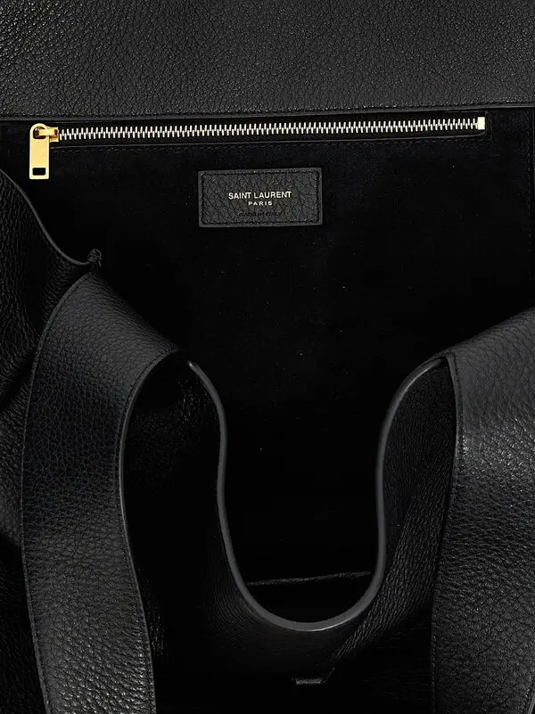 Saint Laurent Le 5 À 7 Bea' Shopping Bag - Black