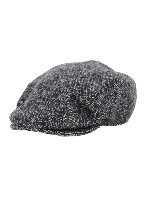 Dolce & Gabbana Grey Hat With Short Brim In Wool Blend