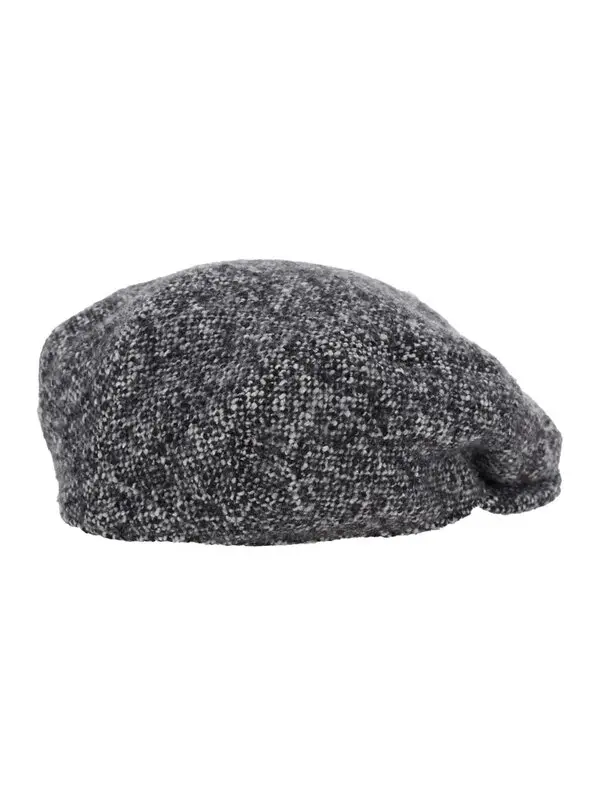 Dolce & Gabbana Grey Hat With Short Brim In Wool Blend