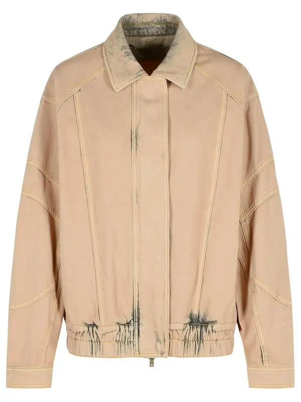 GOLDEN GOOSE Nancy' Cotton Bomber Jacket - Pink