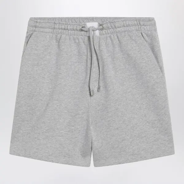 Attico Cotton Shorts - Gray