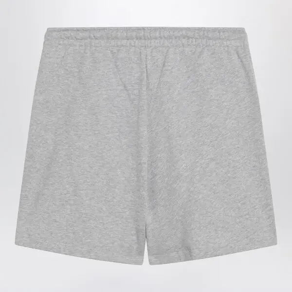 Attico Cotton Shorts - Gray