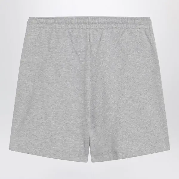 Attico Cotton Shorts - Gray
