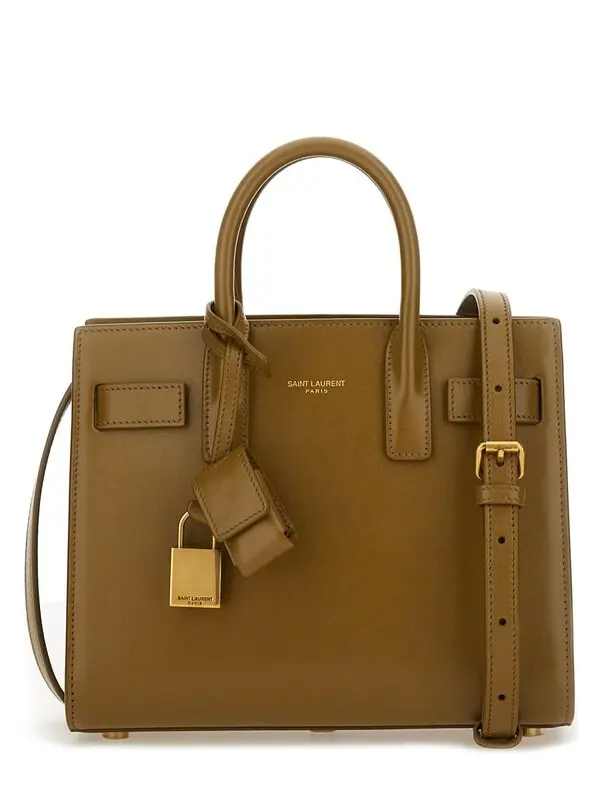 Saint Laurent Sac De Jour Bag - Green