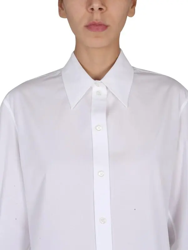 Alexander McQueen Poplin Shirt - White