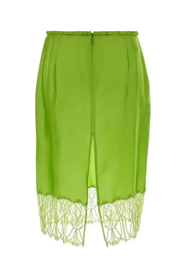 Gucci Fluo Satin Skirt