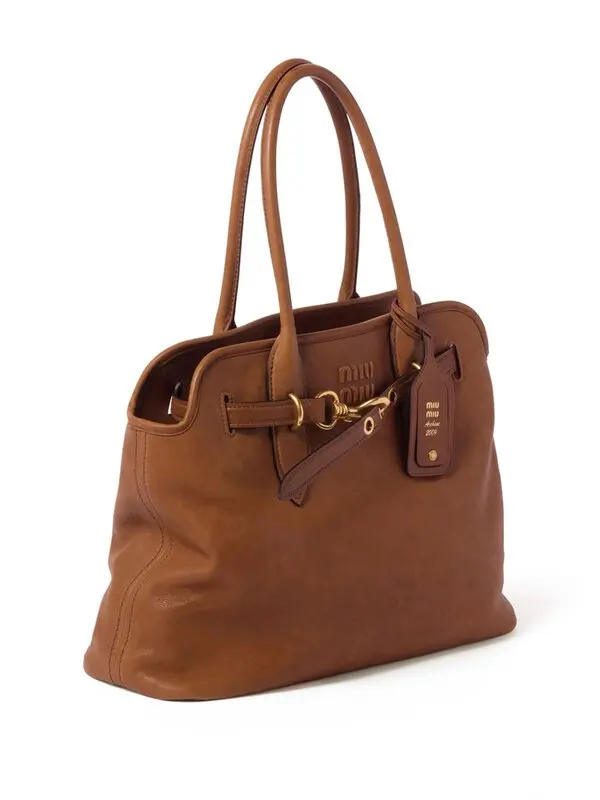 Miu Miu Aventure Medium Leather Handbag