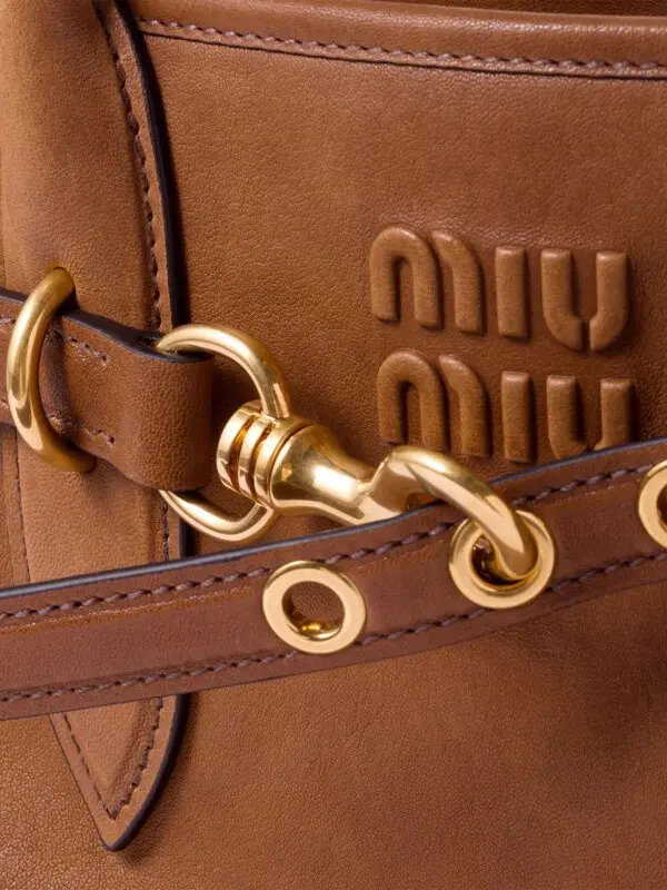 Miu Miu Aventure Medium Leather Handbag