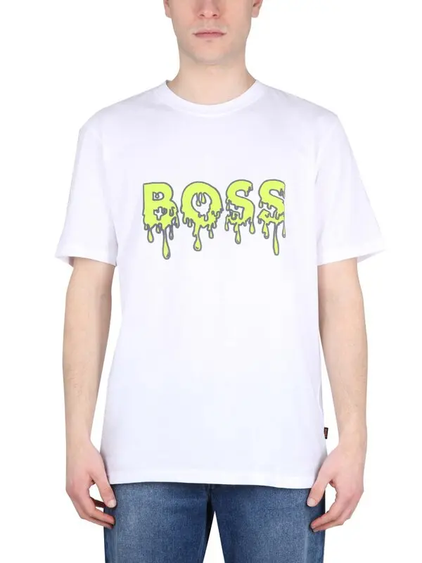 BOSS Logo Print T-shirt