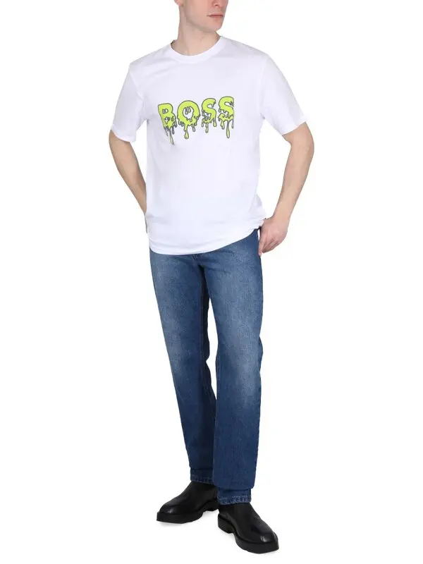 BOSS Logo Print T-shirt
