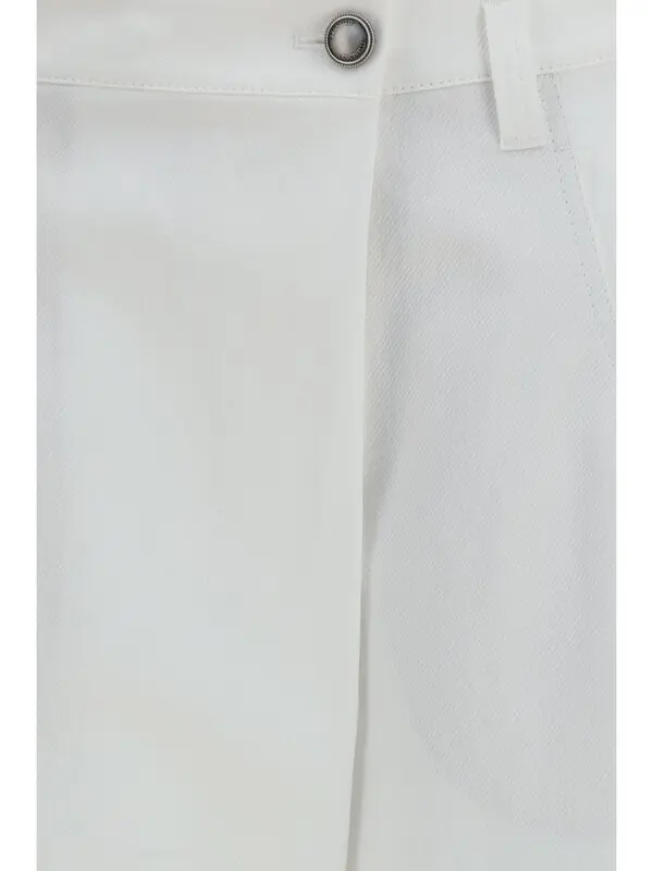 Brunello Cucinelli Straight-leg Cotton Pants