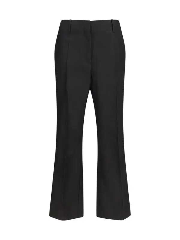 Dries Van Noten Cropped Tailored Pants
