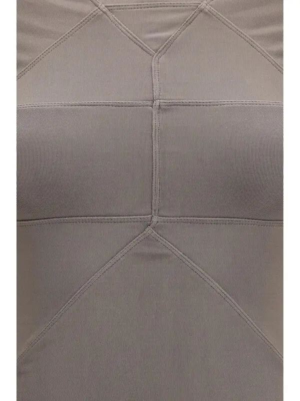 Rick Owens Temple Fitted Top - Gray
