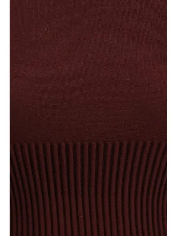 Alaïa Rib Wool Top - Multicolor