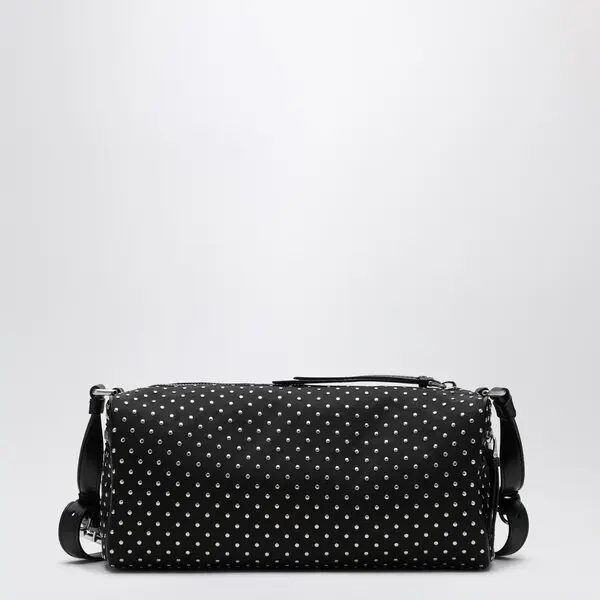 Prada Re-nylon Shoulder Bag With Studs