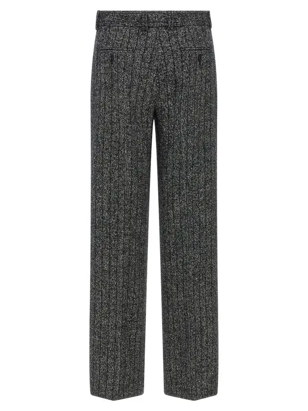 Dolce & Gabbana Striped Wool Pants