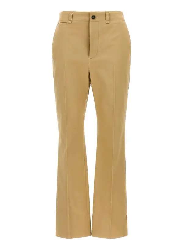 Saint Laurent Cotton Drill Trousers
