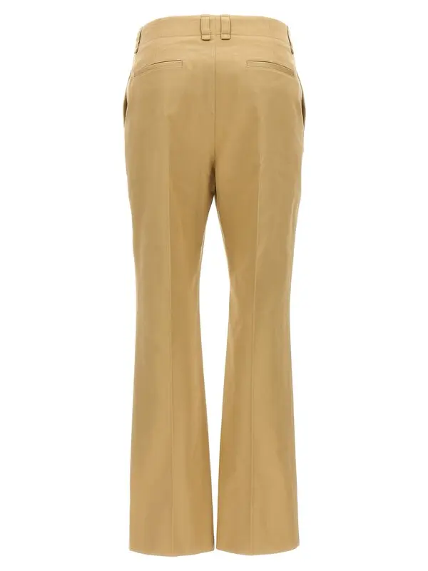 Saint Laurent Cotton Drill Trousers