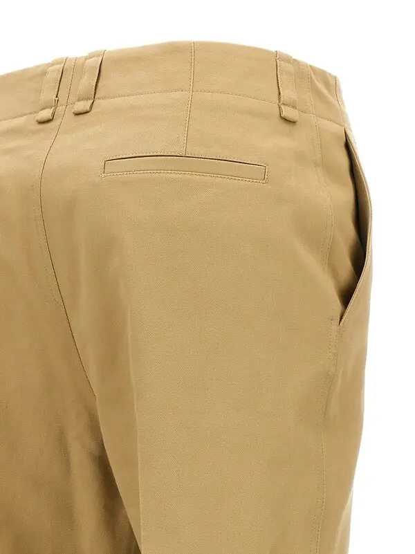 Saint Laurent Cotton Drill Trousers